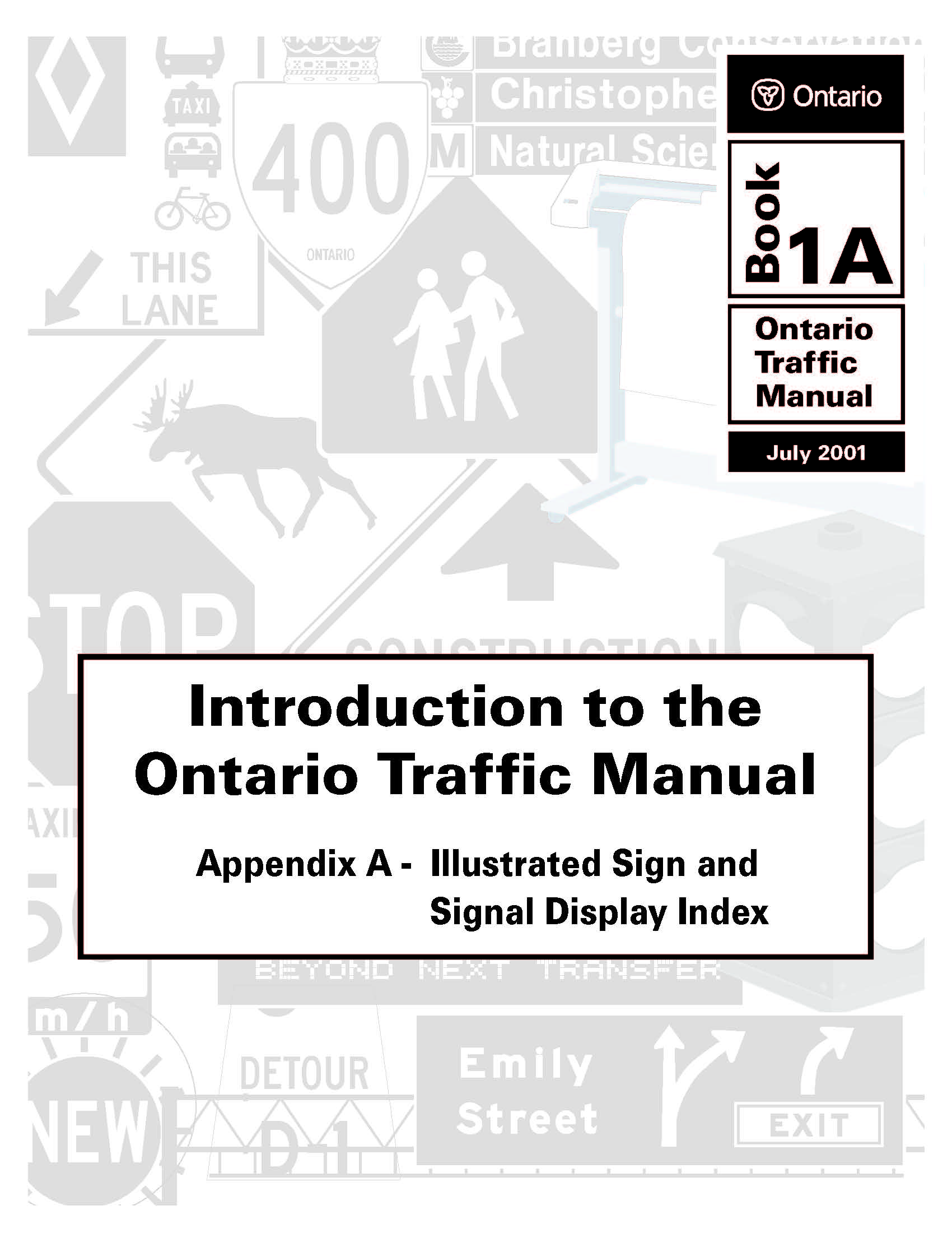 Ontario Traffic Manuals – Ontario Traffic Council
