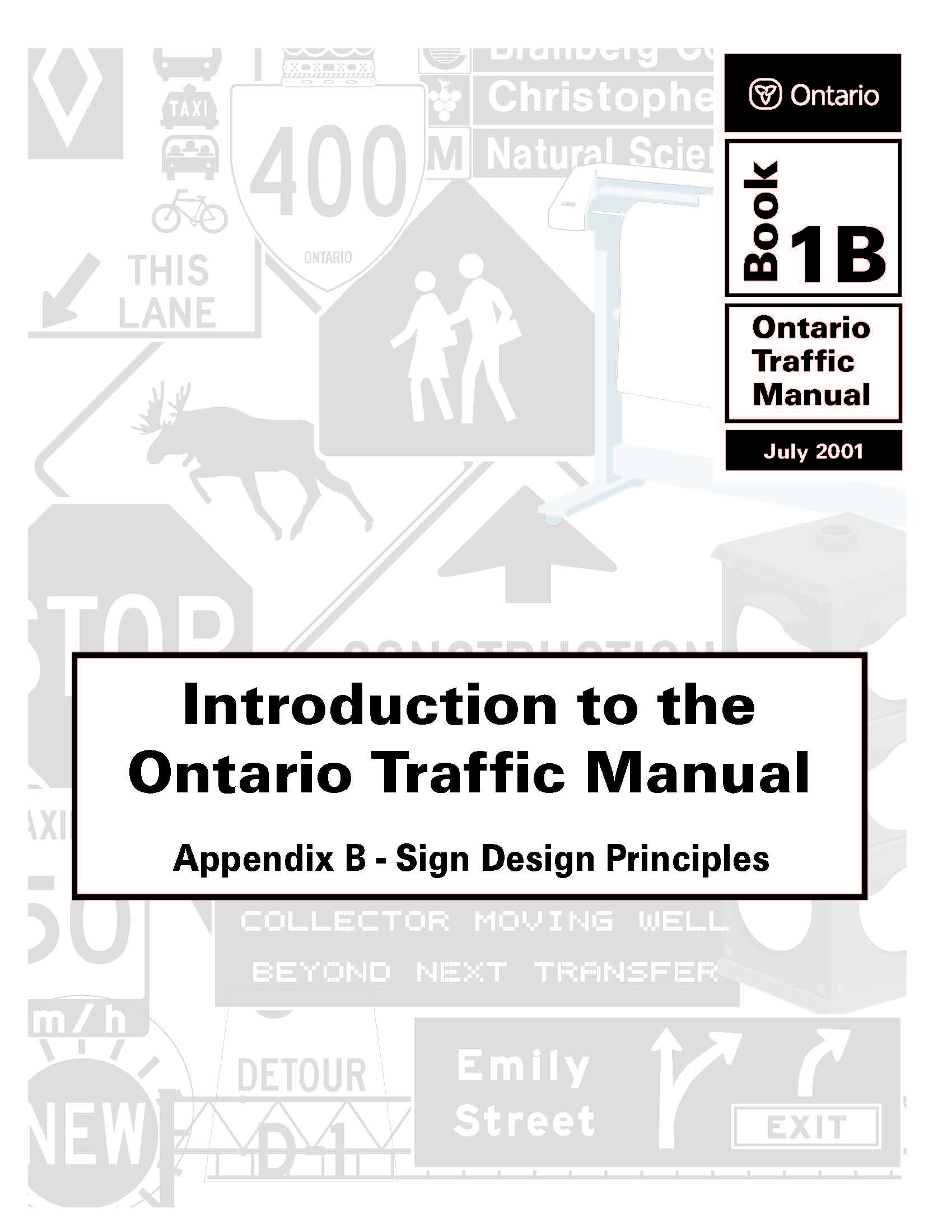 Ontario Traffic Manuals – Ontario Traffic Council